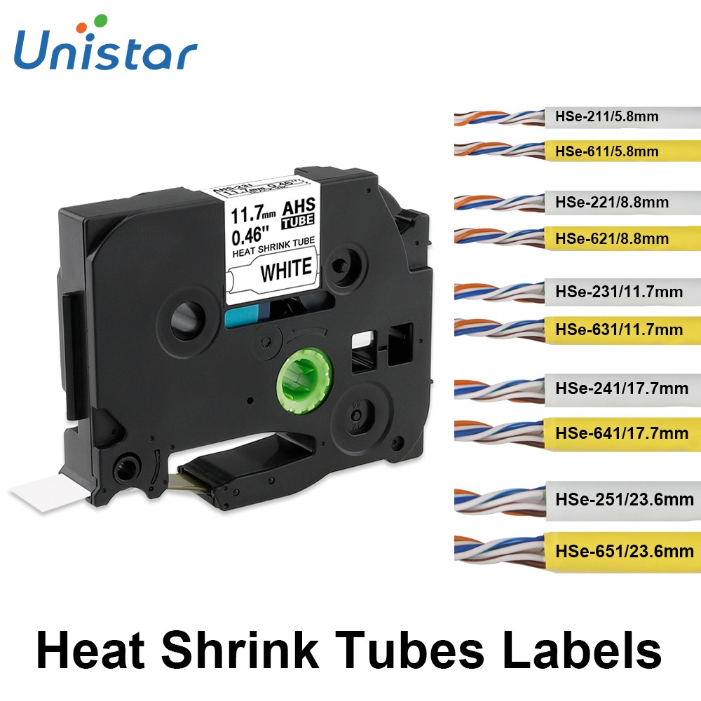 Unistar HSe-231 Compatibel Voor Brother Krimpkous ... – Vicedeal