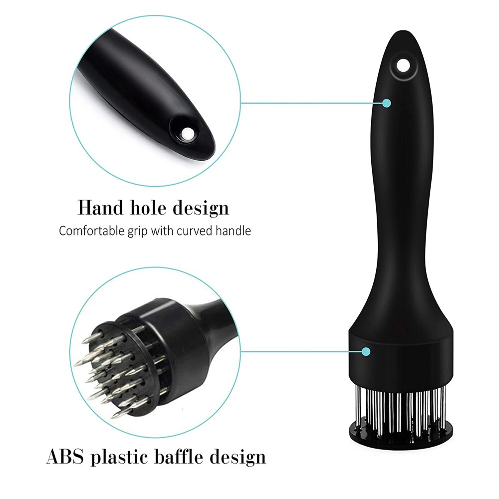 Meat Tenderizer Tool Stainless Steel with Sharp Ne... – Grandado