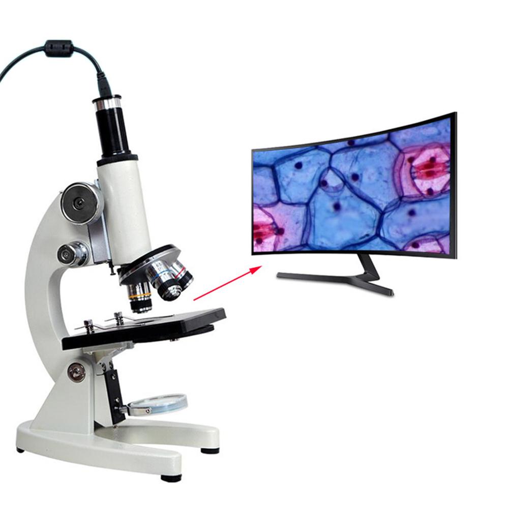 Metal Microscope Kit Lab LED 40x-500x Home School ... – Grandado