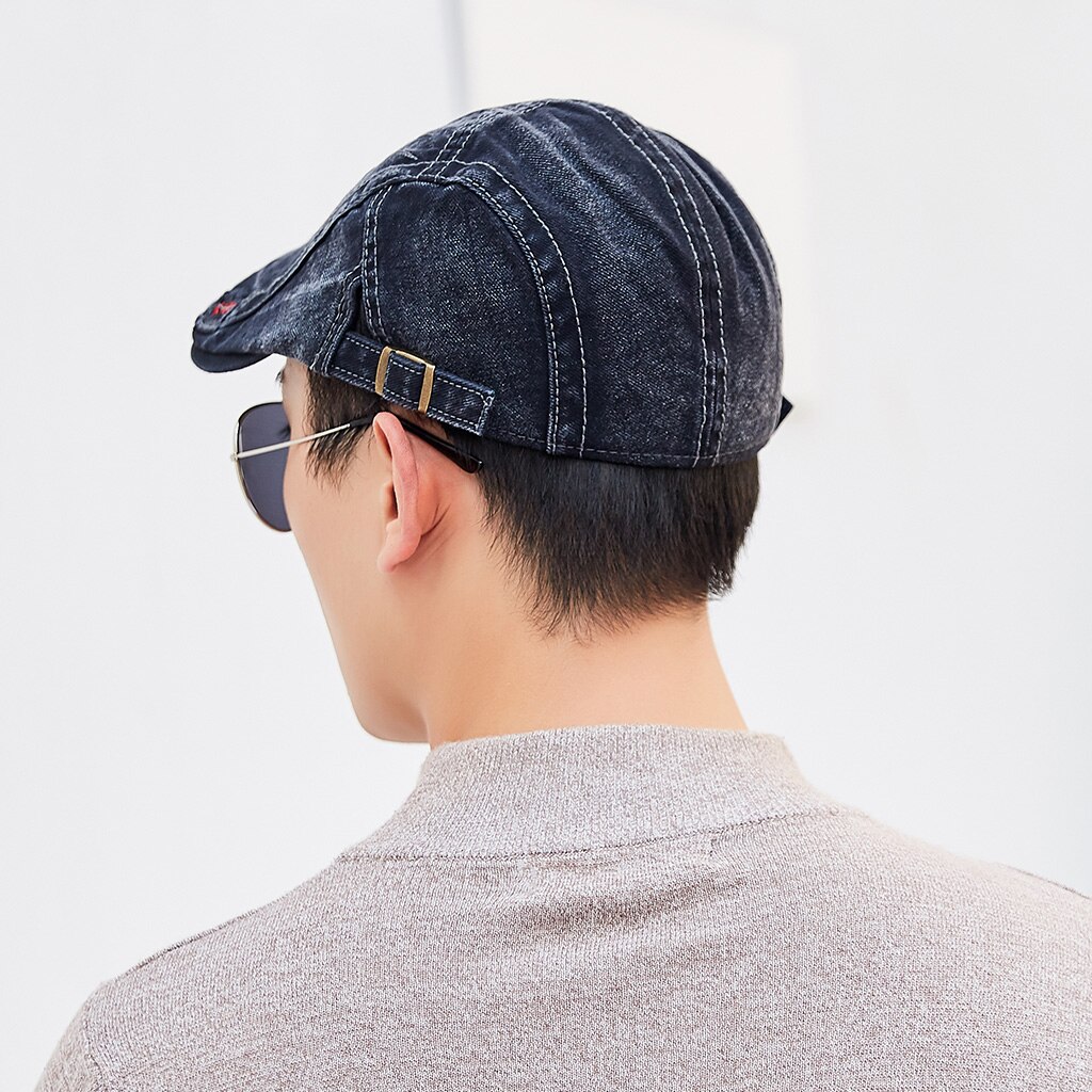 TOHUIYAN Newsboy Caps For Men Vintage Cotton Drive... – Grandado