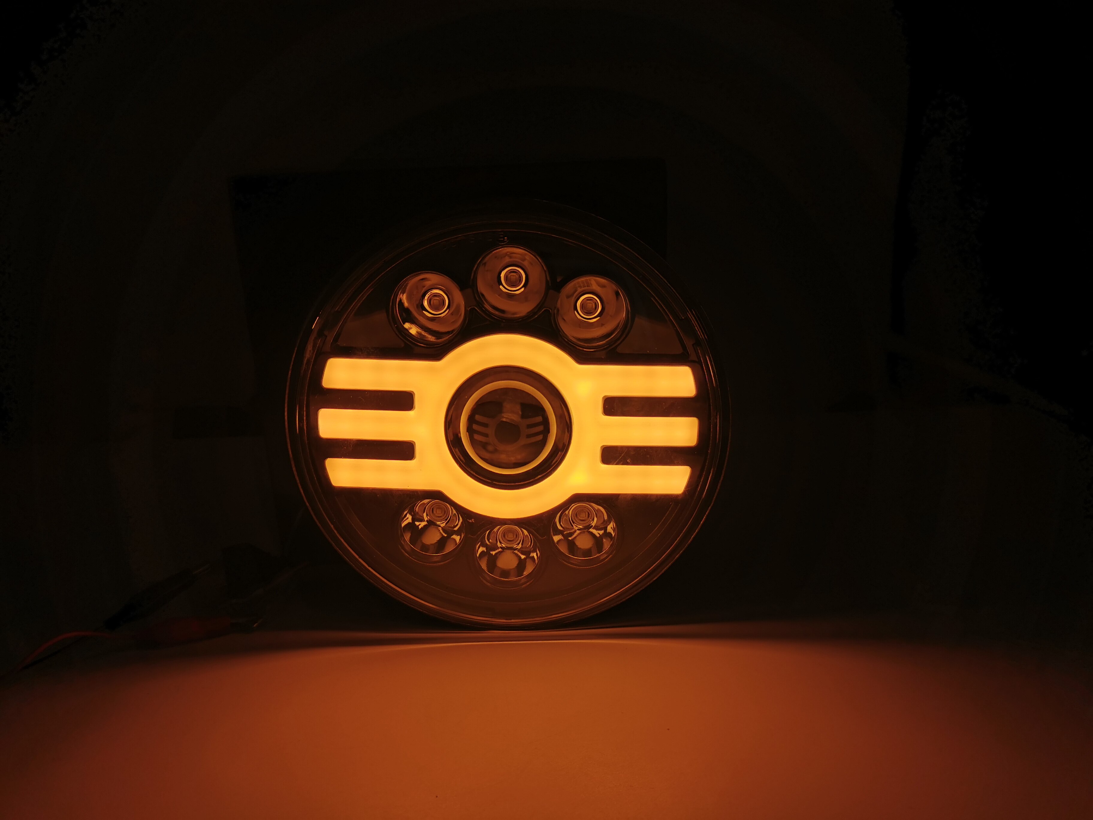 7" Inch Motorcycle Headlight Round LED Projector F... – Vicedeal