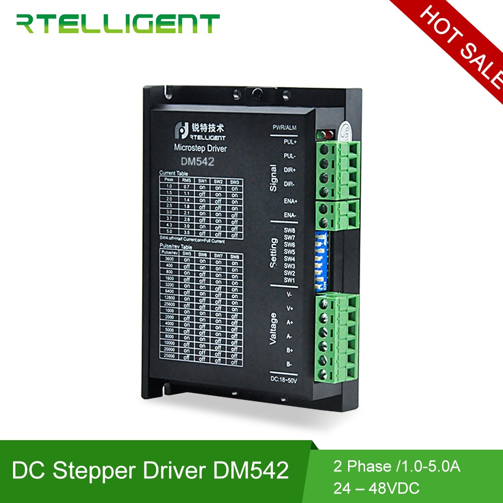 Rtelligent fábrica tomada dm542 nema 23 driver de ... – Grandado