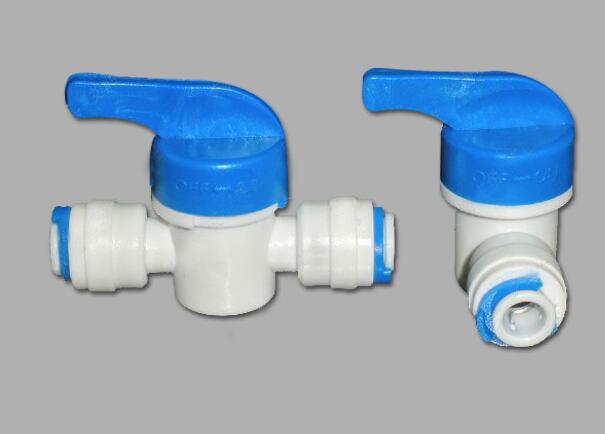 Water Filter Parts ball valve 1/4" quick joint fit... – Grandado