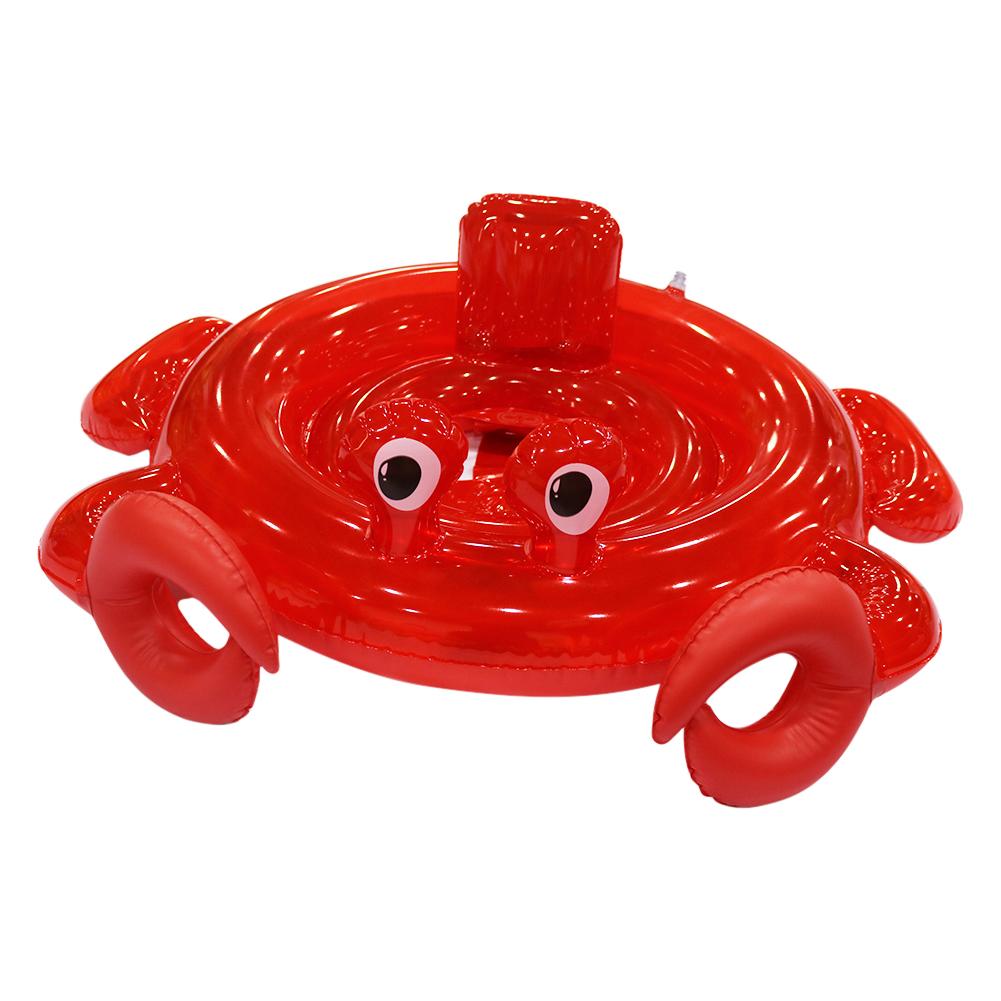 Baby Water Cartoon Crab Swimming Ring Inflatable P... – Vicedeal
