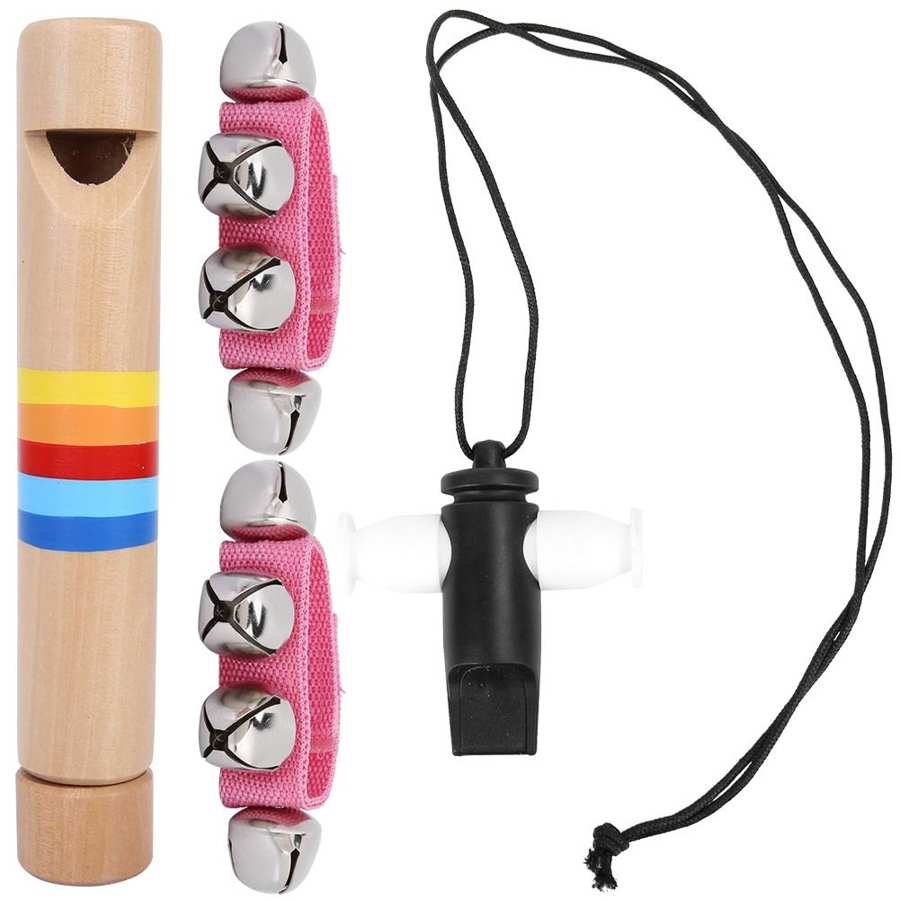 Children Musical Toys Wrist Jingle Bells & Wooden ... – Grandado
