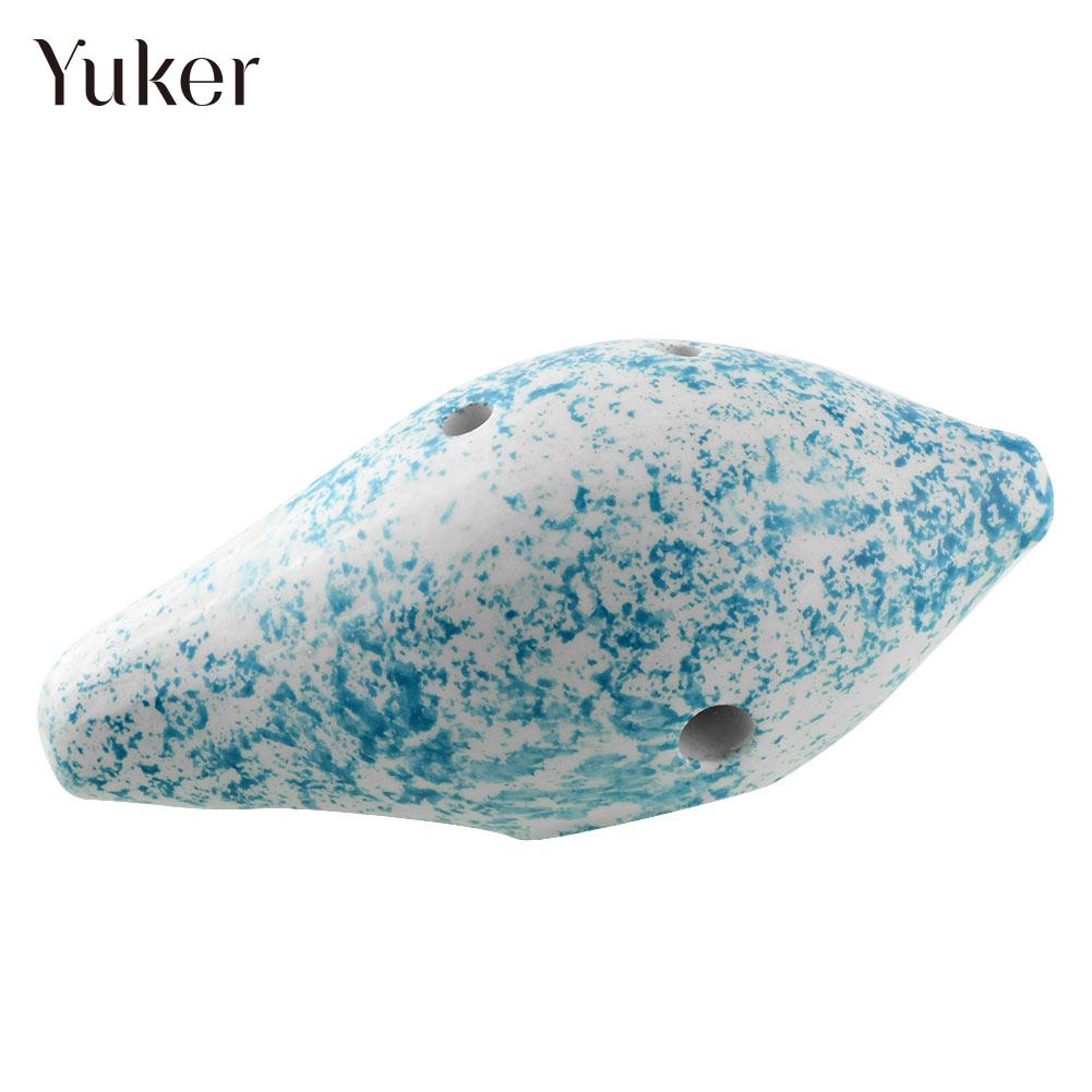 6 Hole Ocarina Musical Instrument Blue D Tone Rive... – Grandado