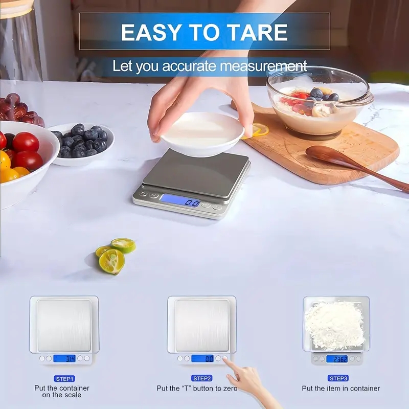 Digital Kitchen Scale 0.01g/0.1g Small Jewelry Sca... – Grandado