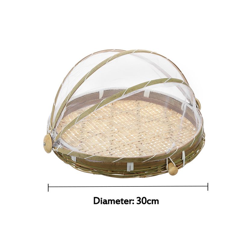 Outdoor Picnic Handmade Bamboo Woven Bug Proof Wic... – Vicedeal