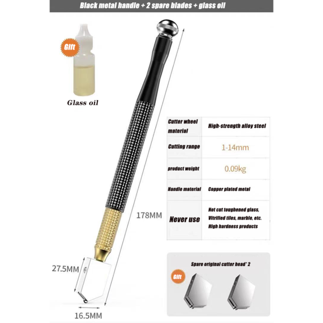 Glass cutter household multifunctional diamond thi... – Vicedeal