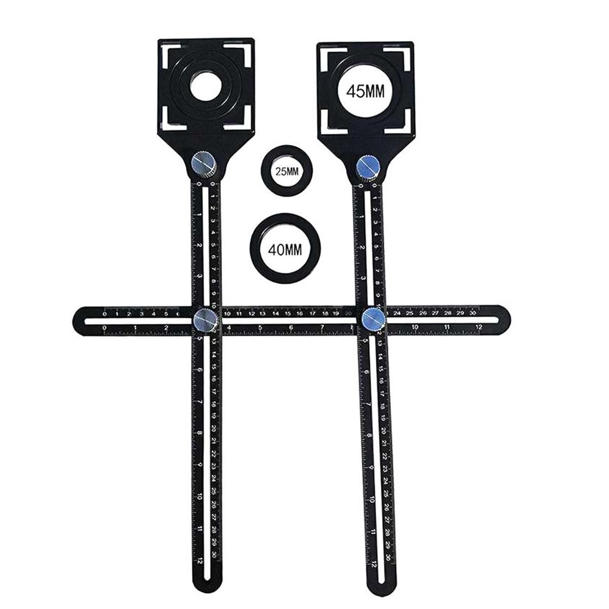 6 Folding Ruler Multi Angle Measuring Ruler Cerami... – Vicedeal