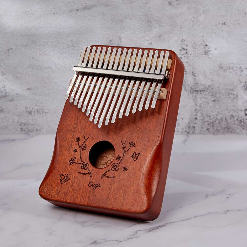Cega Kalimba 17 Toetsen Hoge Polish Oppervlak Maho... – Grandado