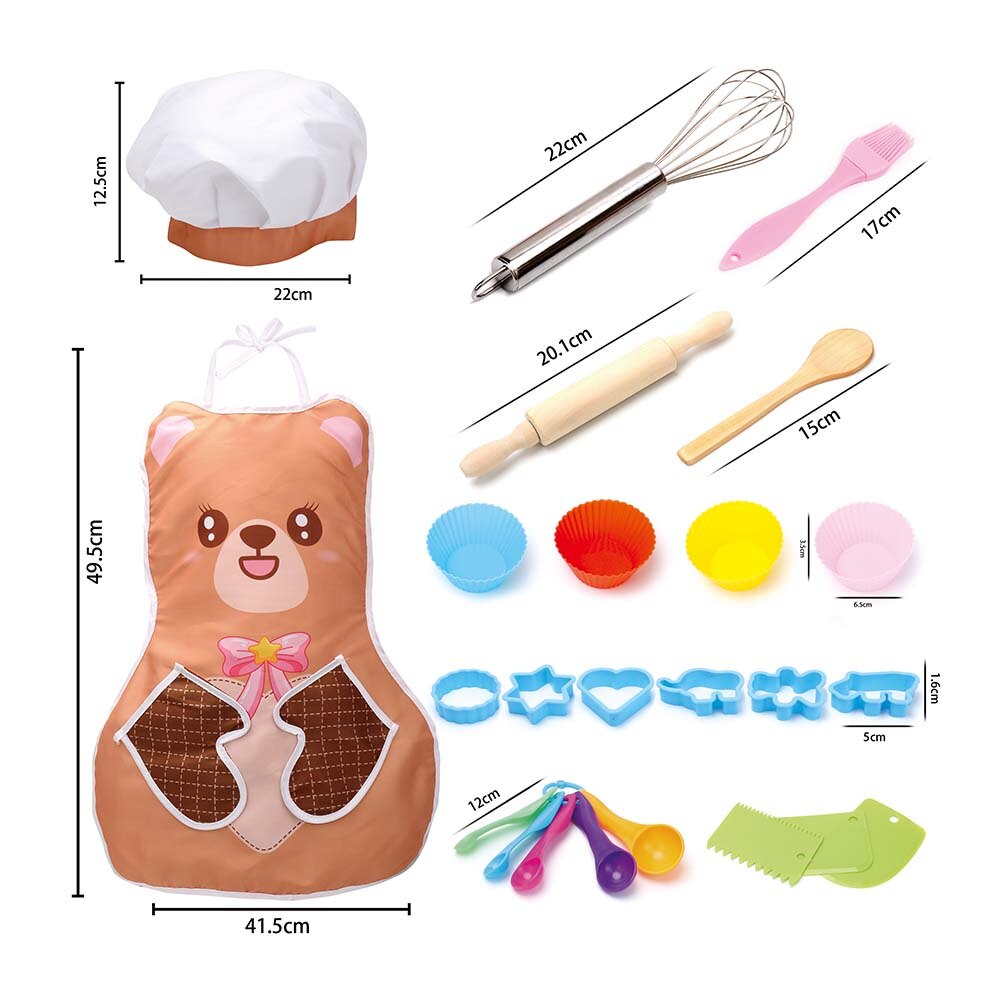Family kitchen Children's DIY Making Cookies Muffi... – Grandado