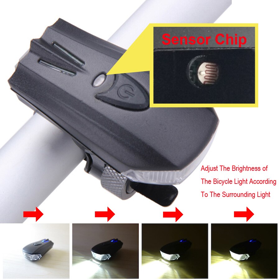 Newbiler 800 Lumen Smart Road Bike Front Light Usb... – Grandado