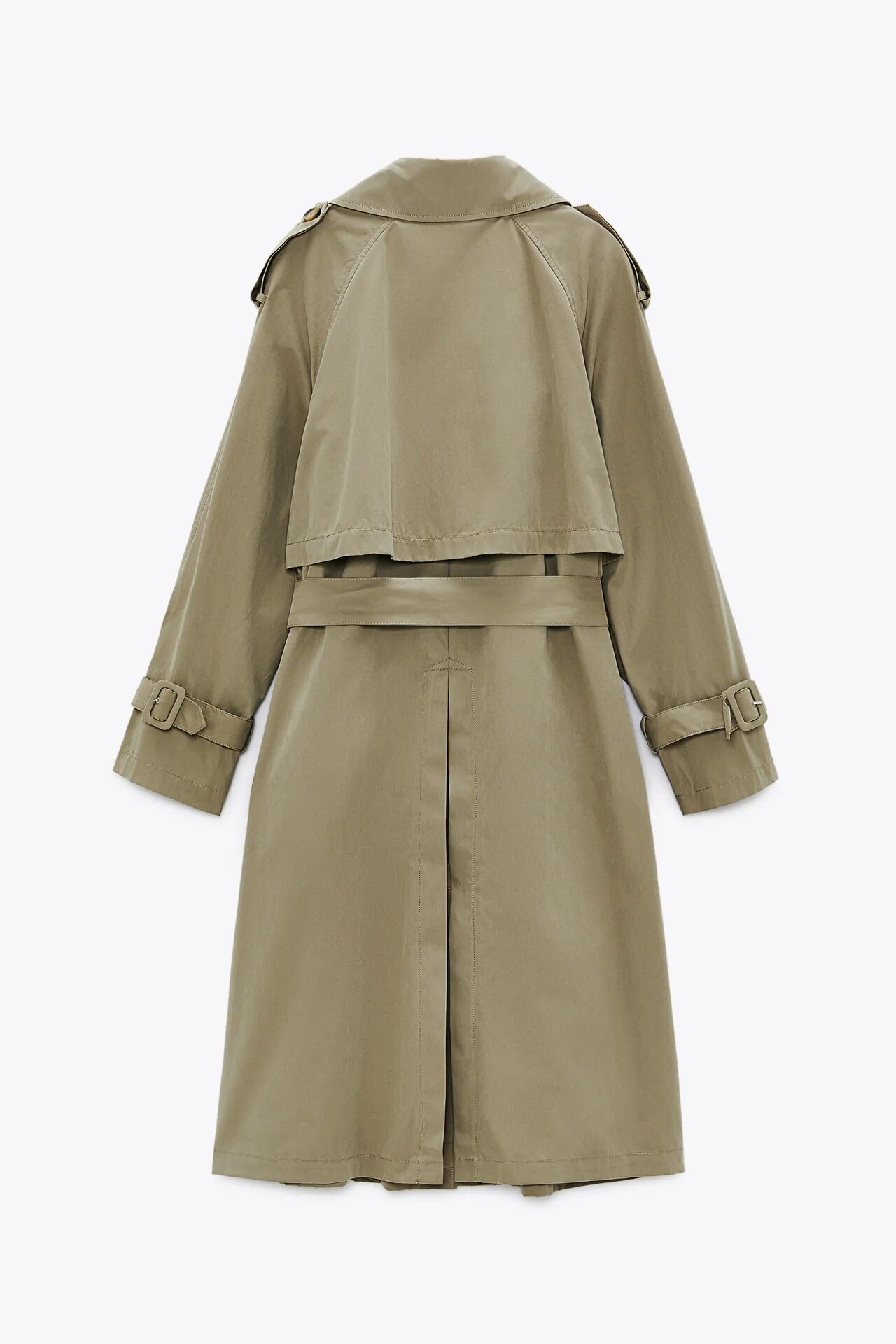 Spring Long Trench Coat Women Double Breasted Slim... – Grandado