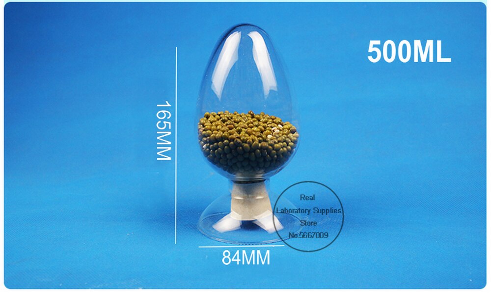 1pcs 125ml 250ml 500ml Lab Conical sample glass bo... – Grandado