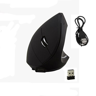 NOVA Ergonômico Mouse Óptico Sem Fio 2.4G 800/1200... – Grandado