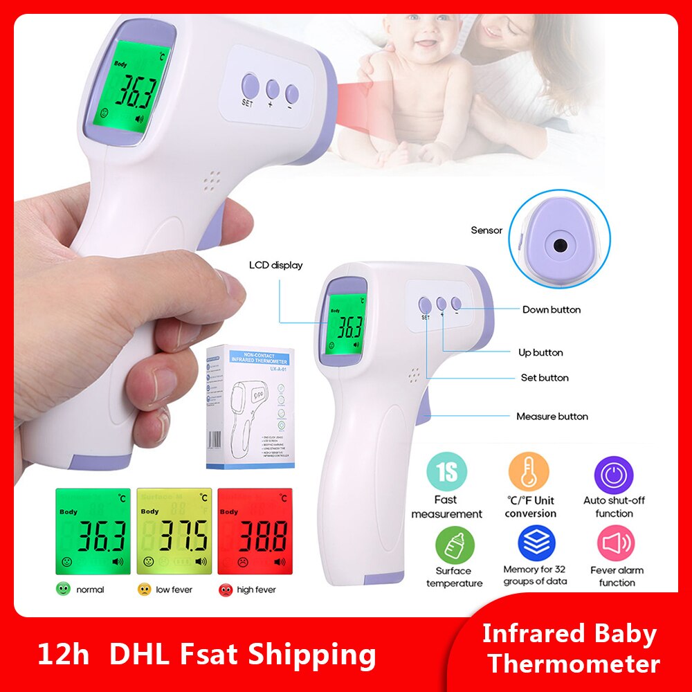 Non Contact Infrared Temperature Gun Digital Infra... – Vicedeal