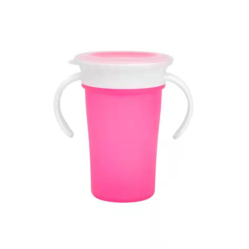 Leakproof Baby Drinking Cup With Lid 360 Degree Ro... – Grandado