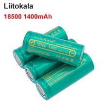 LiitoKala 3.7V 18500 Lii-14A 18500 1400mAh rechargeable Battery For ...