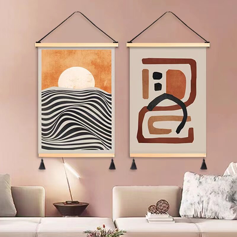 Decoración de estilo nórdico para el hogar, tapiz ... – Grandado