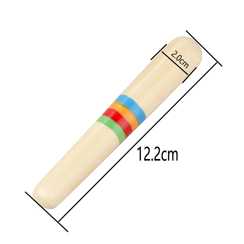 Newly Kids Wooden Music Instrument Sound Tube Toys... – Vicedeal