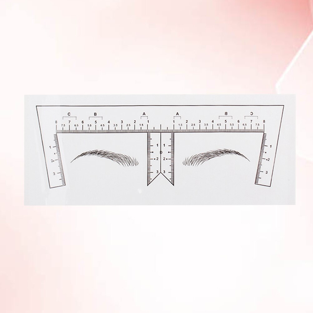 50 Sheets Ruler Useful Microblading Ruler Guide Me... – Vicedeal