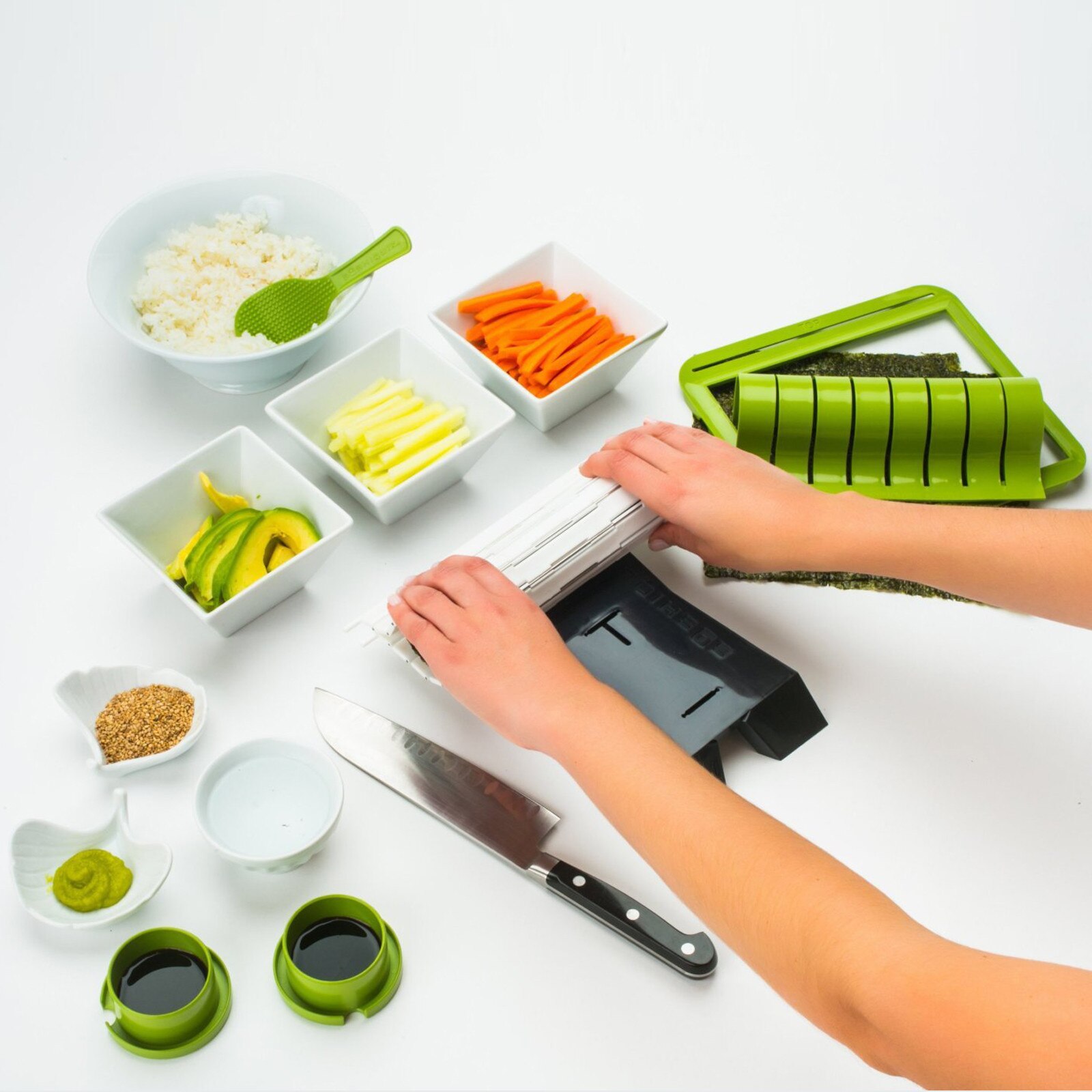 40# Diy Sushi Making Kit Roll Sushi Maker Rice Rol... – Vicedeal