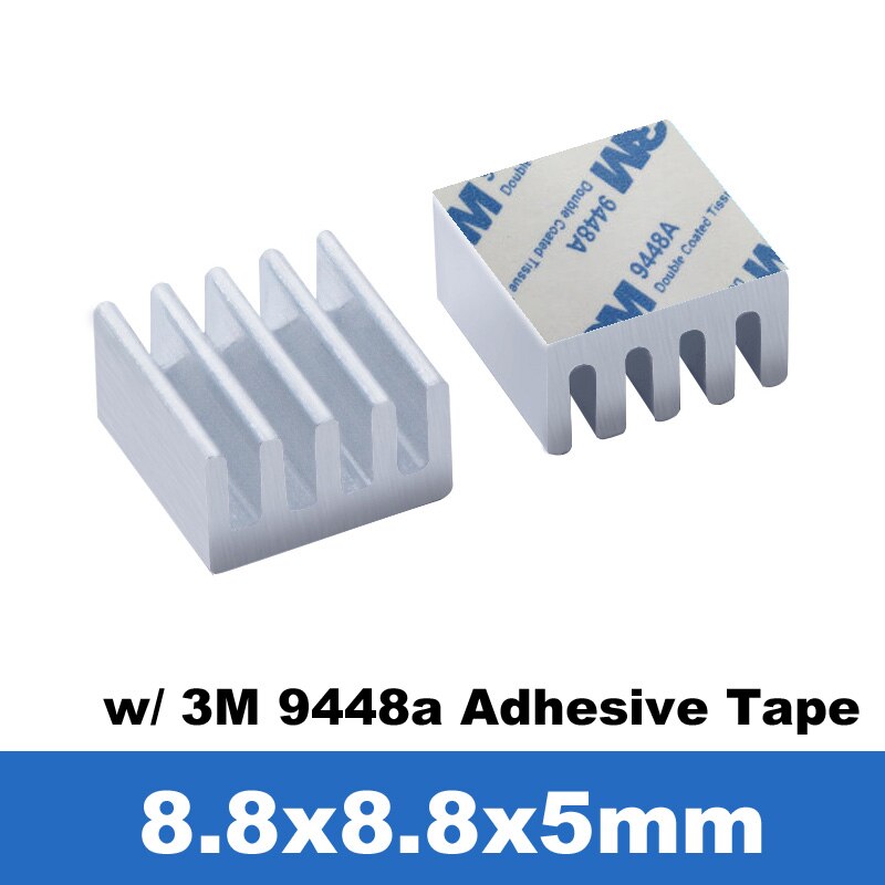 Aluminum Heatsink w/ Thermal adhesive tape Radiato... – Grandado