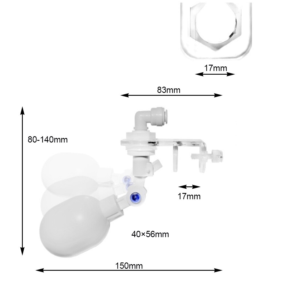 Auto Refill Floating Ball Valve Water Controller A... – Grandado