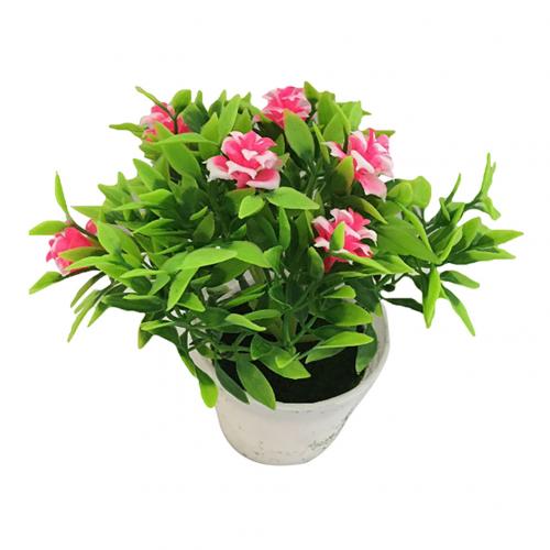 1Pc Potted Artificial Flower Rose Stage Garden Wed... – Vicedeal