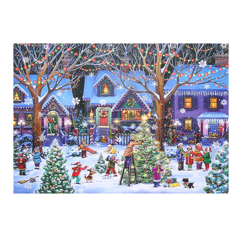 1000 Stuks/set Kerst Puzzel Kinderen Adult Xmas Sn... – Grandado