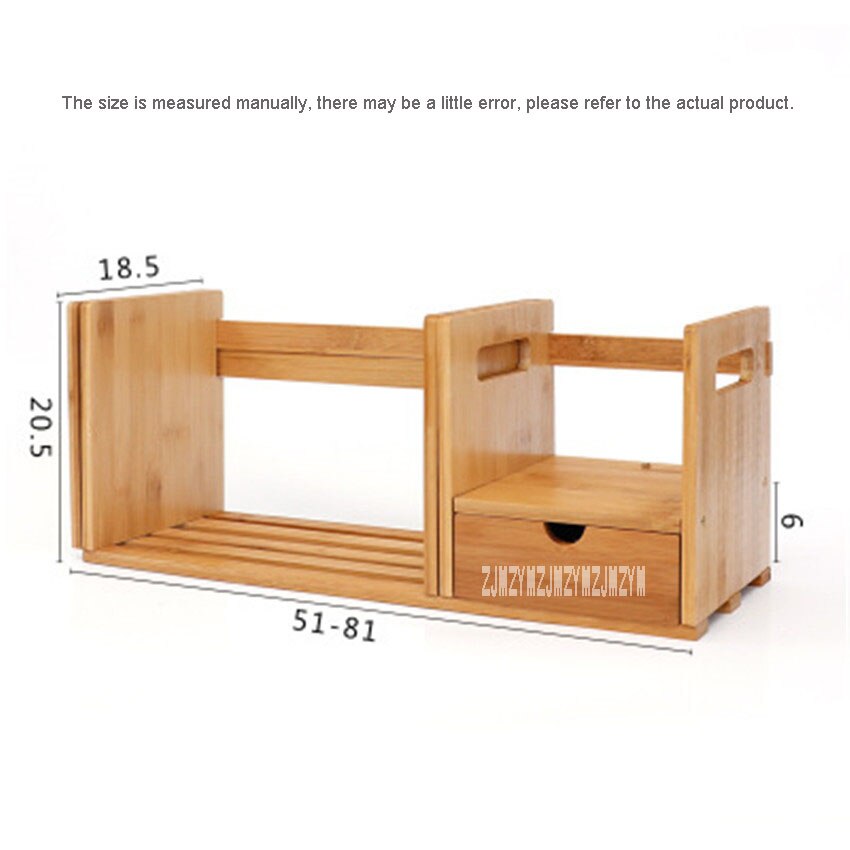 Home Bamboo Bookshelf Simple And Modern Desktop Bo... – Grandado