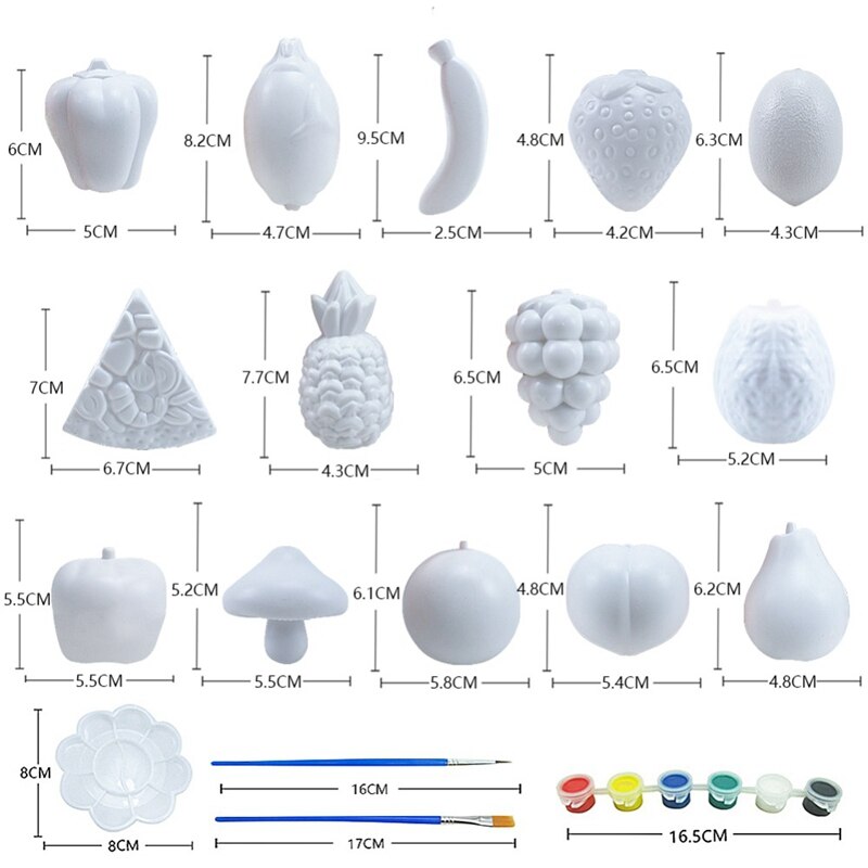 DIY Color 3D Painting Fruit Colorful Model Drawing... – Vicedeal