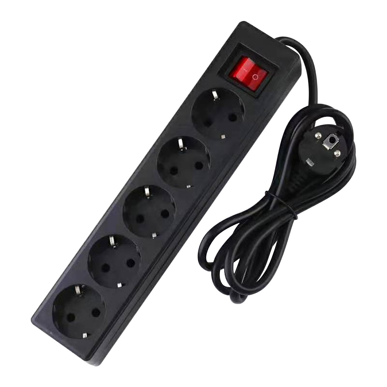 European Standard Three Socket Round Plug 5 Hole S... – Vicedeal