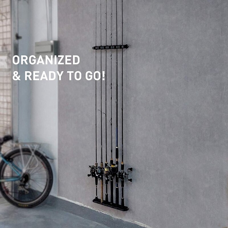 Fishing Vertical Rod Rack Horizontal Fishing Pole ... – Grandado