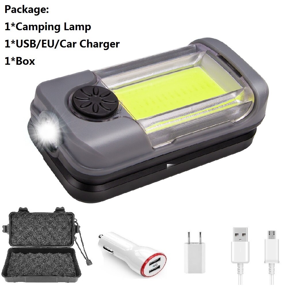 Magnetic Working Light White Red COB LED Flashligh... – Grandado