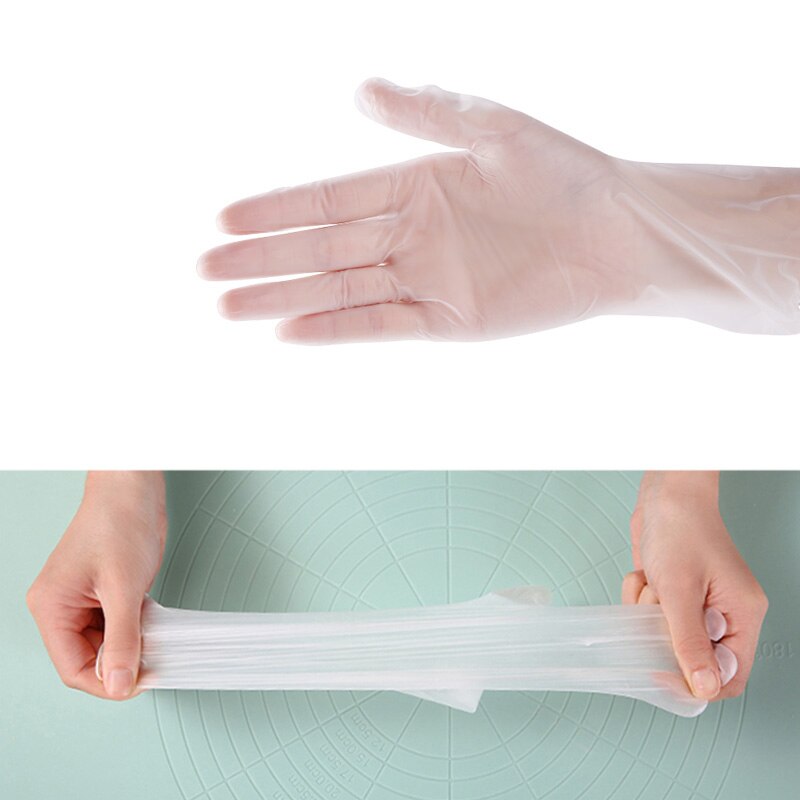 10/50/100pcs/bag Disposable PVC Vinyl Rubber Glove... – Grandado