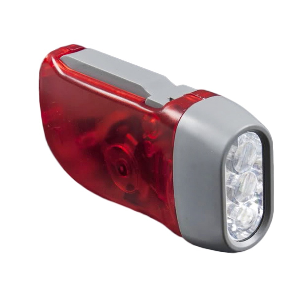 3 LED hand pressing dynamo crank Power wind up Fla... – Vicedeal