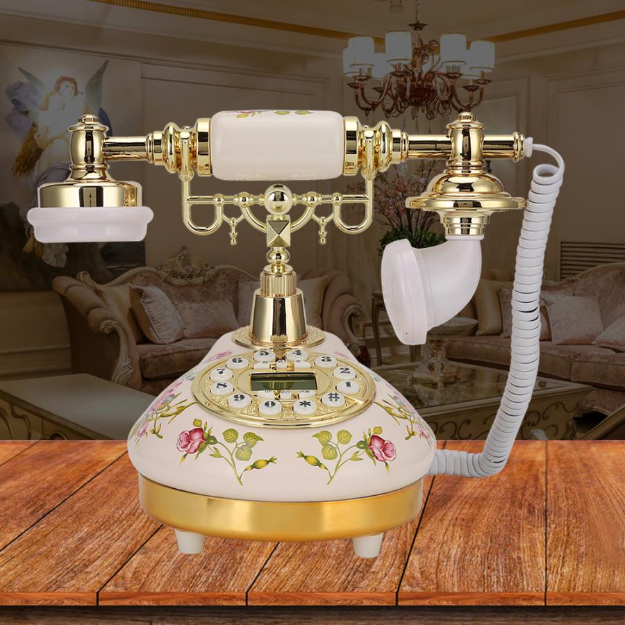 MS9100 Antique RetroTelephone Corded Landline Home... – Grandado