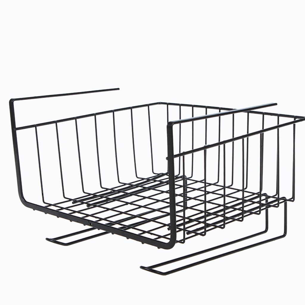 Kitchen wall storage basket under the shelf wire c... – Vicedeal