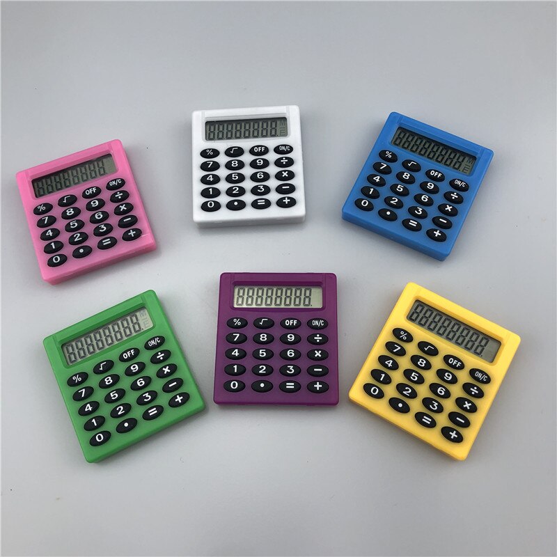 Mini Candy Color Calculator Pocket Size Digit Disp... – Grandado