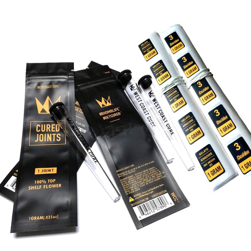 West Coast Cure 1PCS 3PCS CURED JOINTS BAG +PLASTI... – Grandado