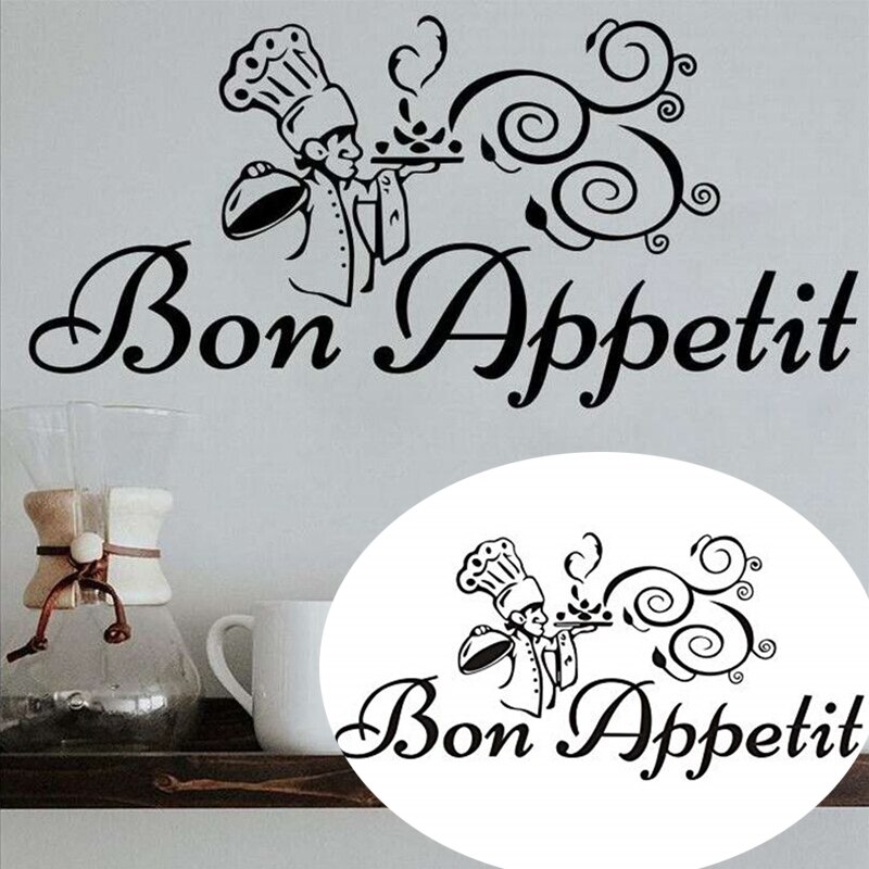 DIY Dining Cook Removable Room Quote Wall Stickers... – Grandado