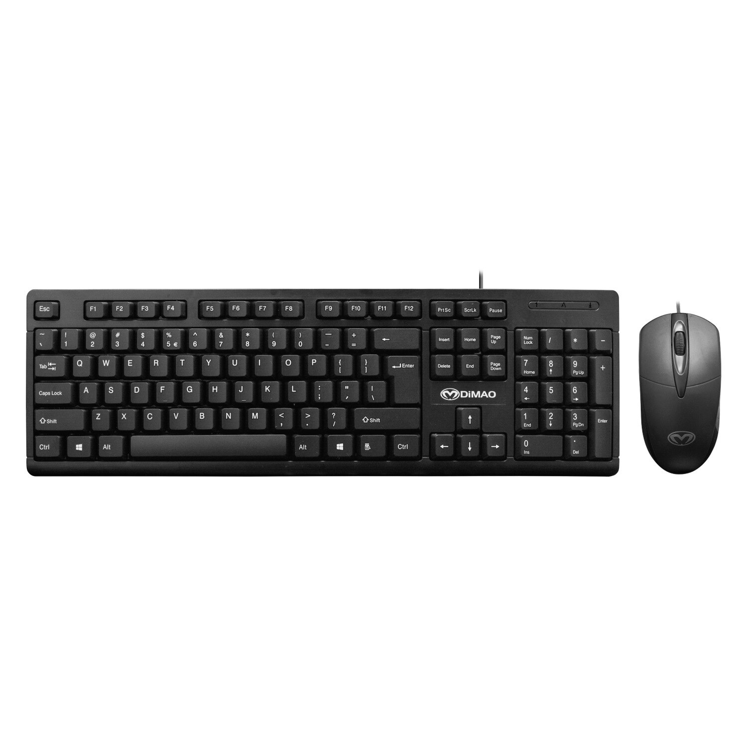Mute Keyboard and Mouse Gaming Office Keyboard Mic... – Grandado