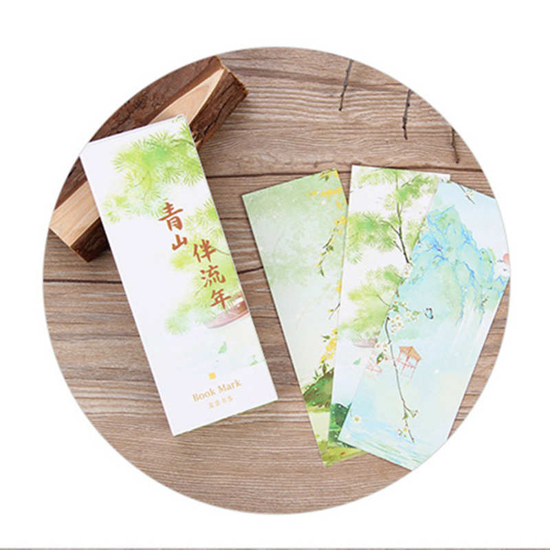 30 Pieces/pack Cute Chinese Style Paper Bookmarks ... – Vicedeal