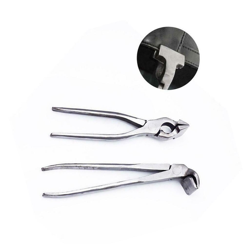 Leren randaanpassing pers plat maken tang klem tas... – Grandado