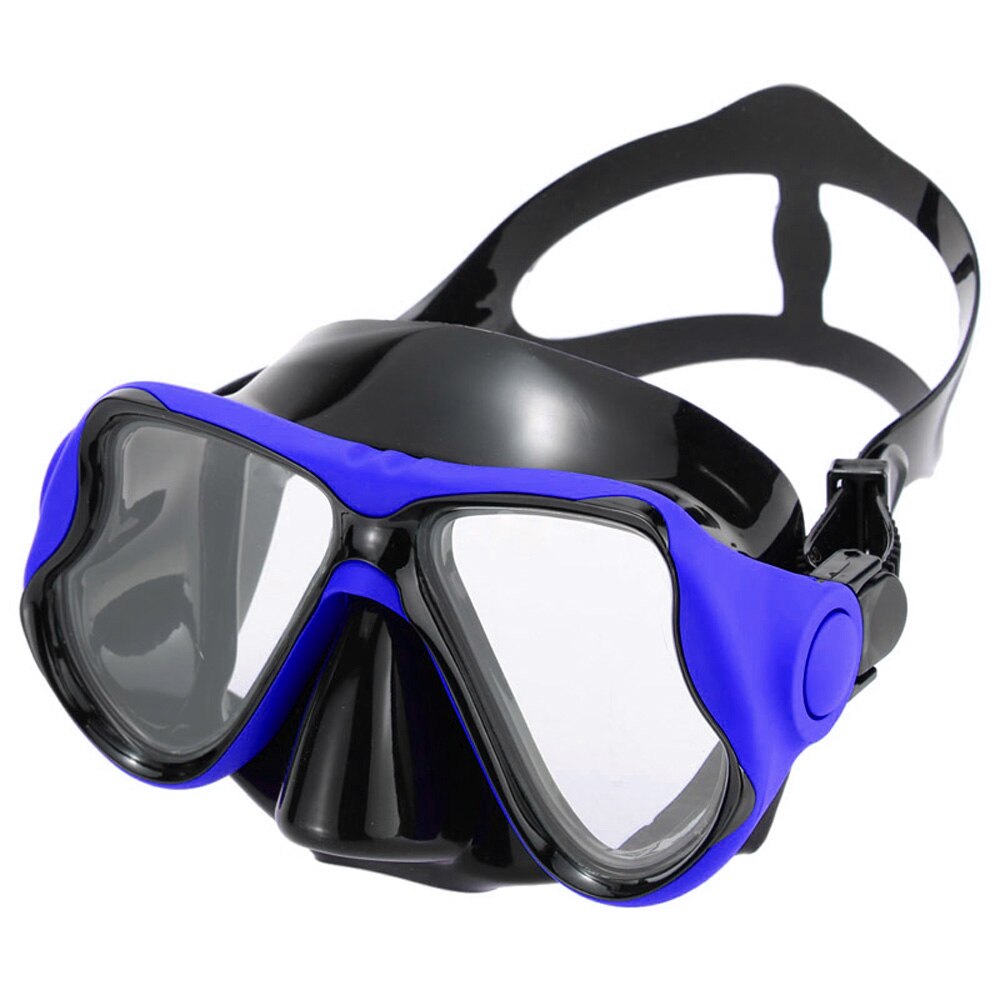 Adult and kids diving mask Black silicone adult sc... – Grandado