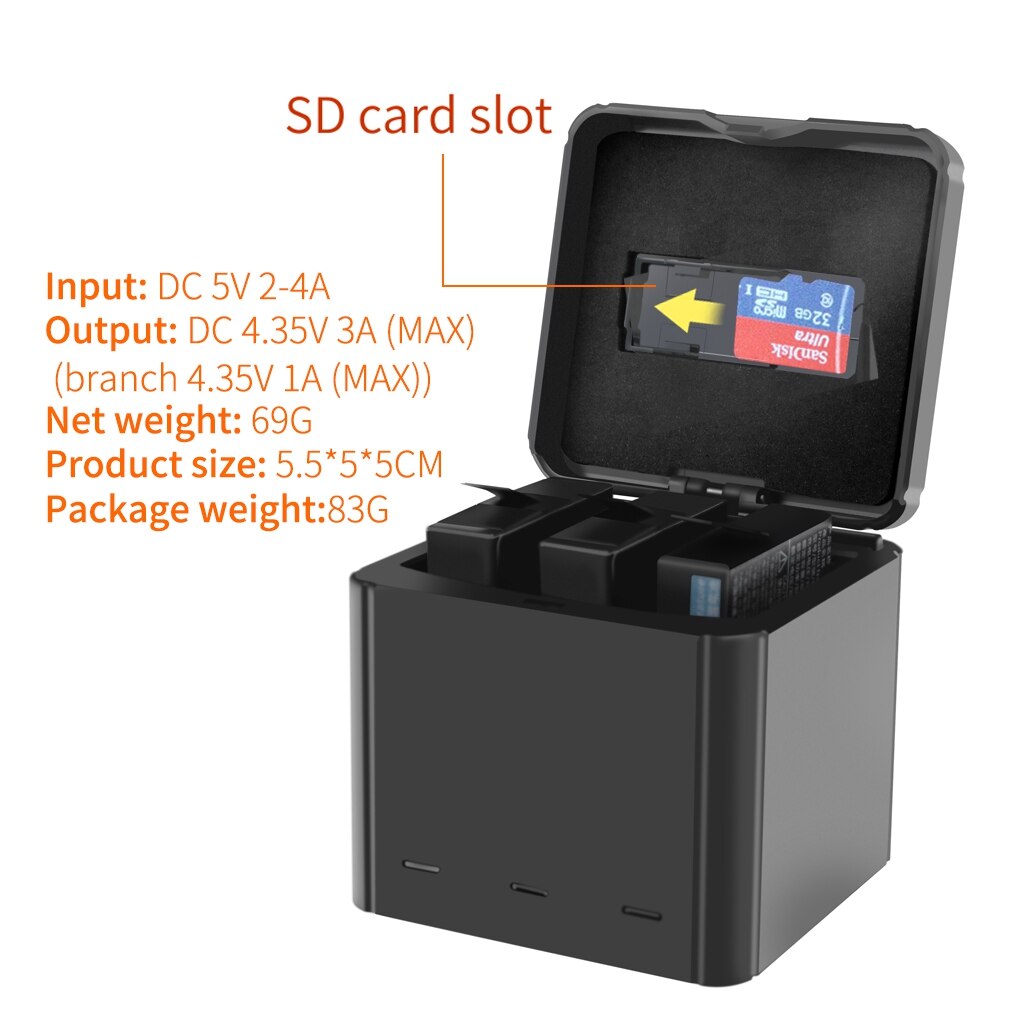 Battery Charger Station Charging Box for Insta360 ... – Grandado
