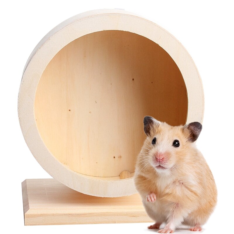 Houten Mute Roller Hamster Loopwiel Disc Oefening ... – Vicedeal