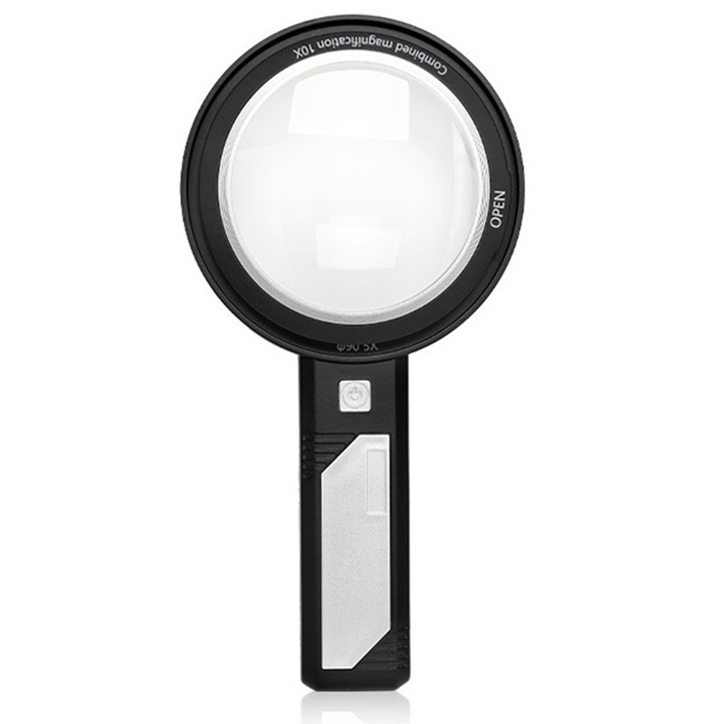 Handheld Reading Magnifier 5X 5X 10X Magnifier Wit... – Vicedeal